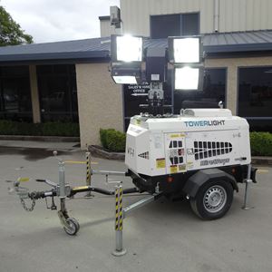 Hire & Rent 9m Hybrid LED Light Tower | Wellington, Palmerston North, NZ